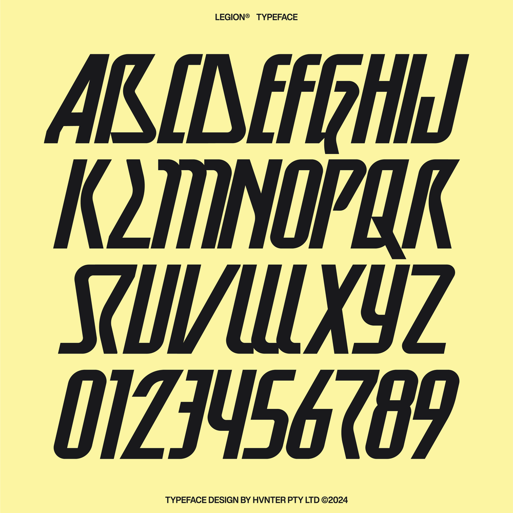 PARKER Typeface — hvnter.net