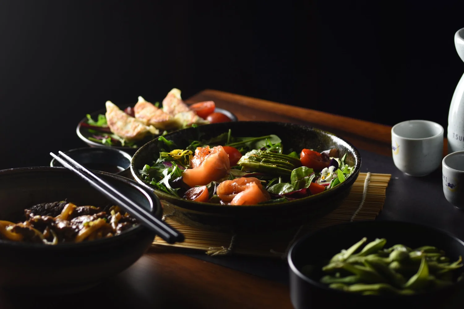 Food and Drink Menus — TSUKI RESTAURANT