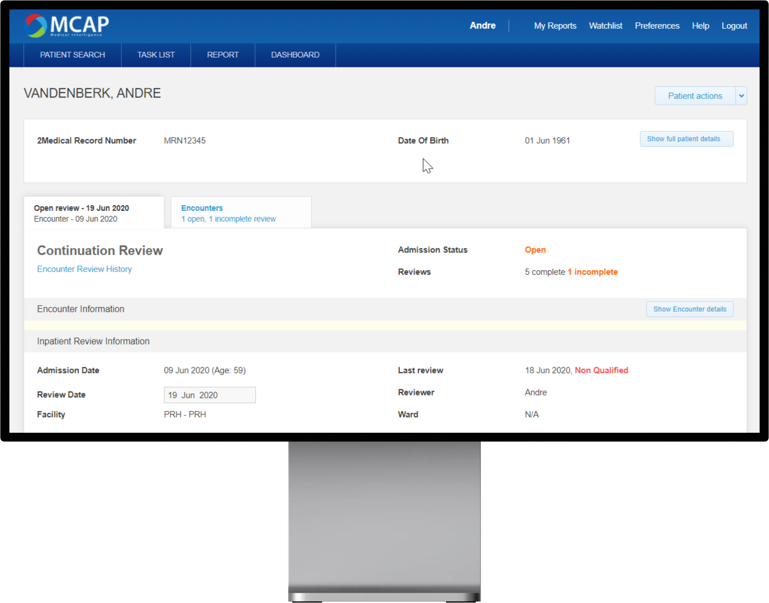 MCAP | Clinical Decision Support Solution