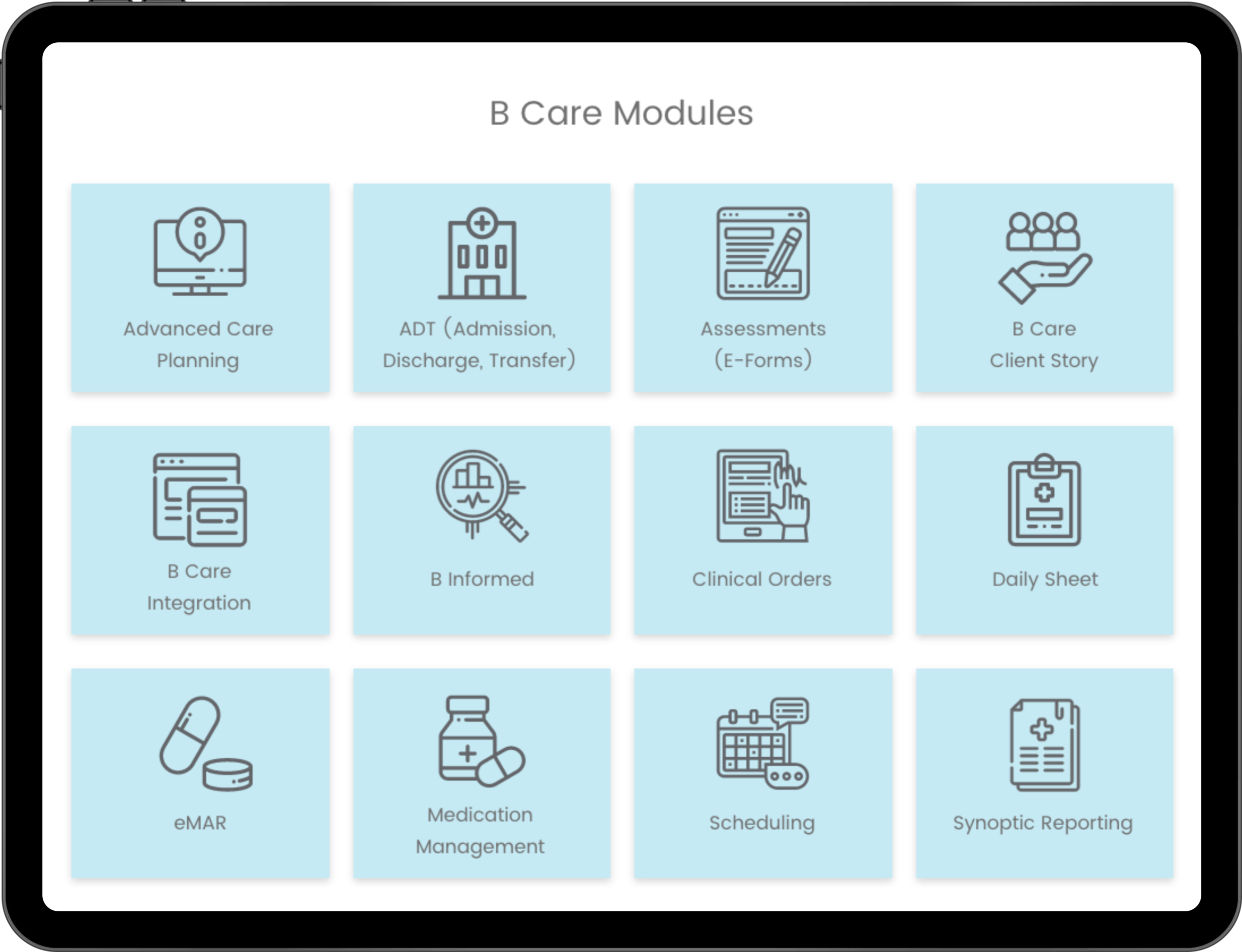 B Care | Inpatient & Community EHR with eMAR