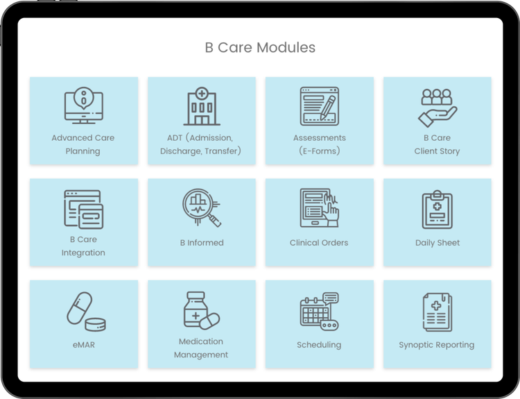 B Care | Inpatient & Community EHR with eMAR