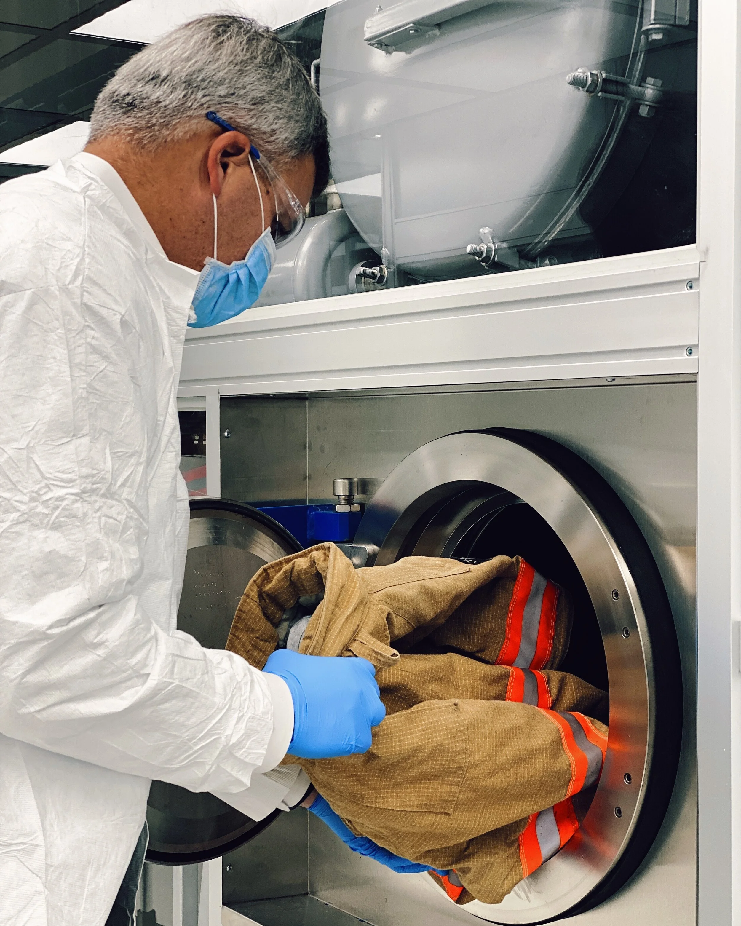 Emergency Technical Decon (ETD) - Firefighter PPE Cleaning Service