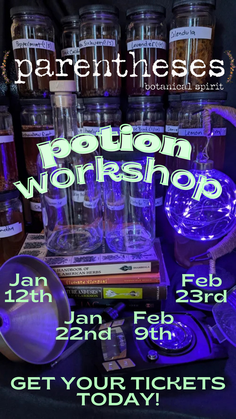 Potion Workshop at Hekate Café & Elixir Lounge — HekateNYC
