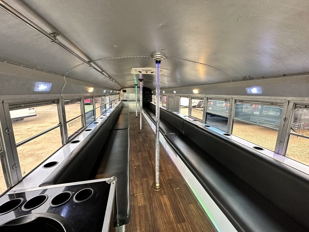 The Silver Party Bus For Sale — Quality Buses For Sale