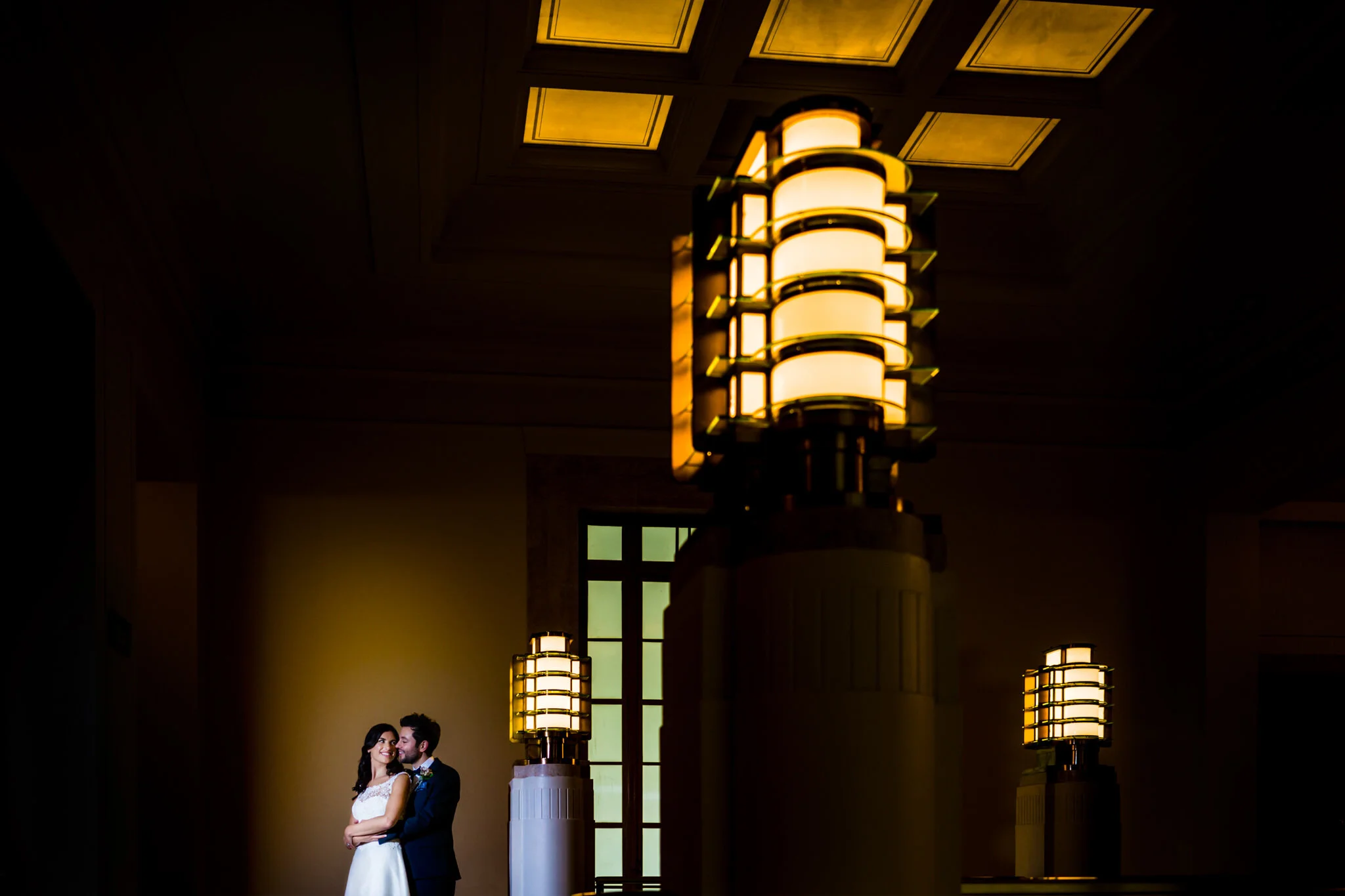 Low light winter wedding photography | Jewish photographer David Pullum
