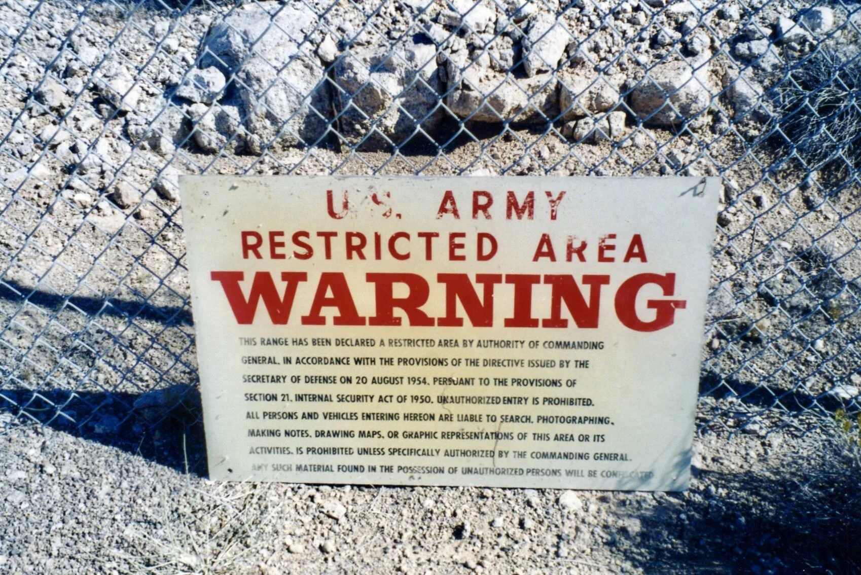 White Sands Missile Range Utah Launch Complex — Cold War Tourist