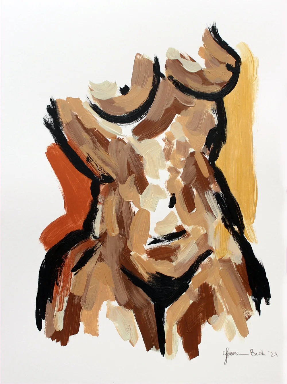 Line Drawings & Paintings — Spencer Beck Art