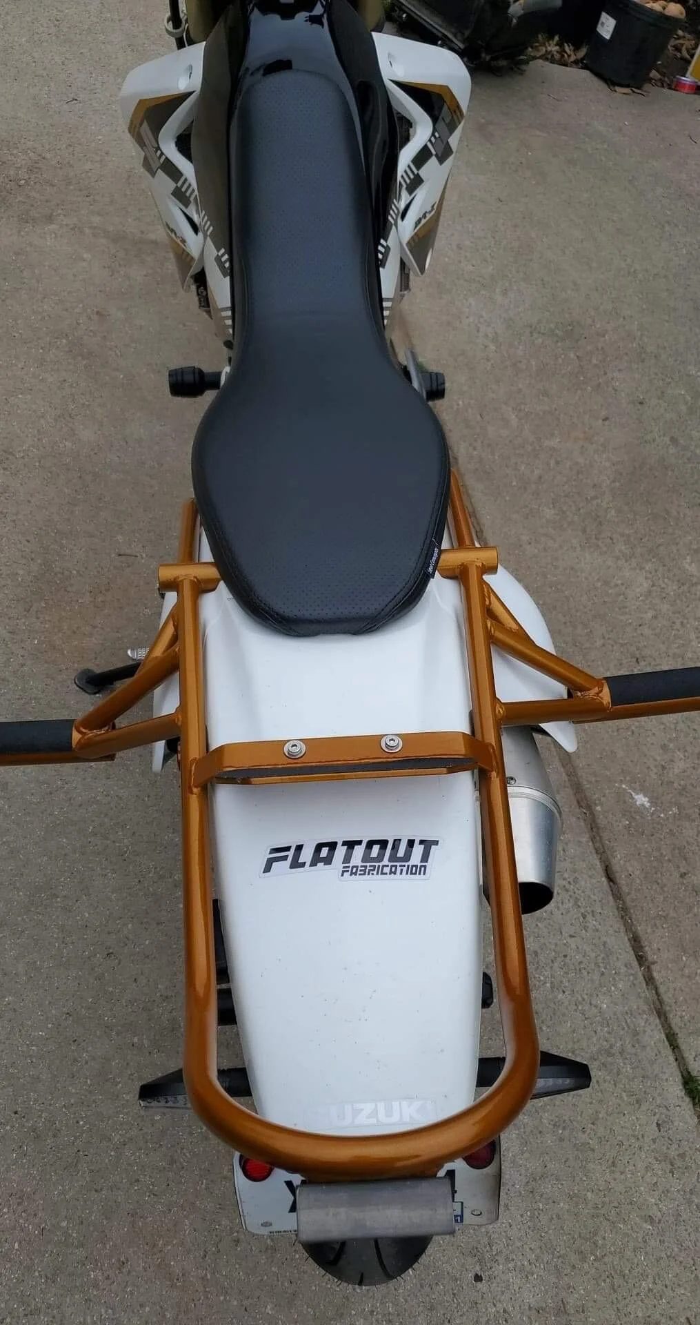 DRZ 400SM V3.R Subcage/12 Bar — Flatout Fabrication