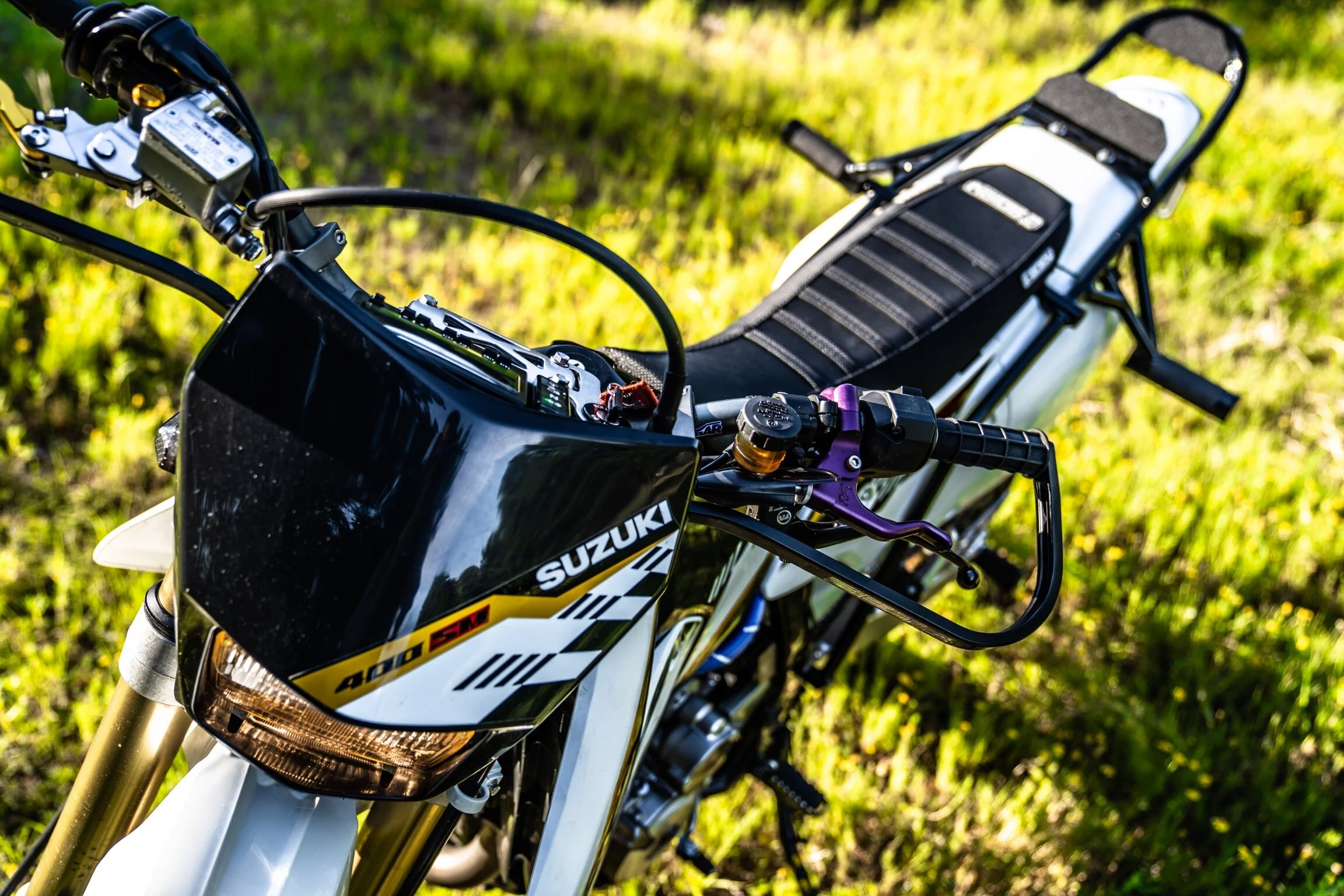 DRZ 400SM V3.R Subcage/12 Bar — Flatout Fabrication