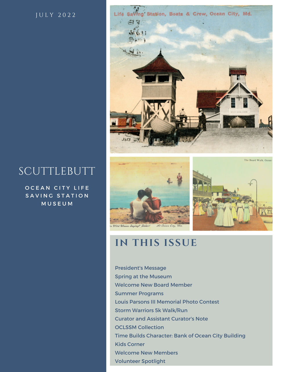 Newsletters — Ocean City Life-Saving Station Museum