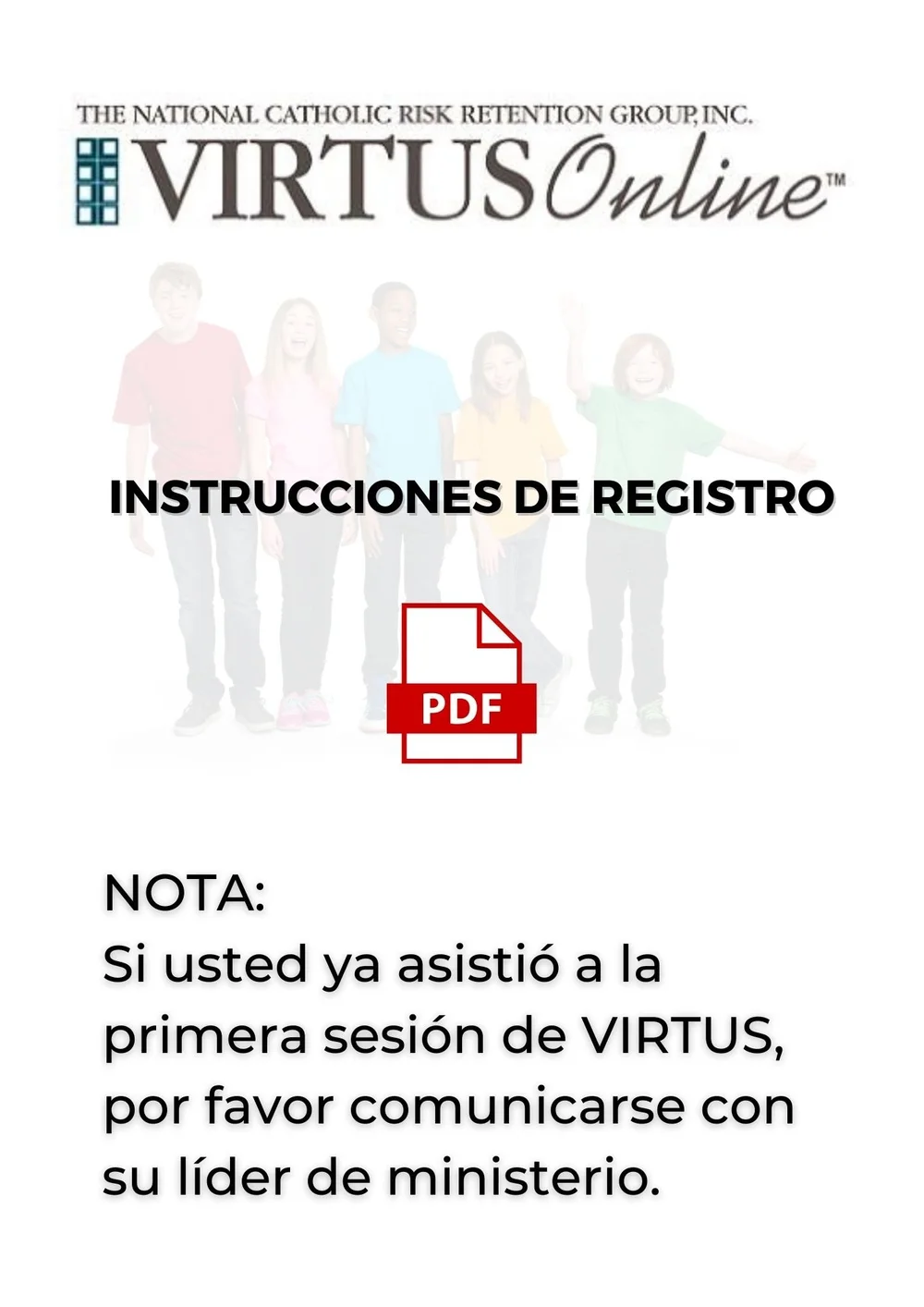 Volunteer Forms & VIRTUS Sessions — Holy Trinity Catholic Church