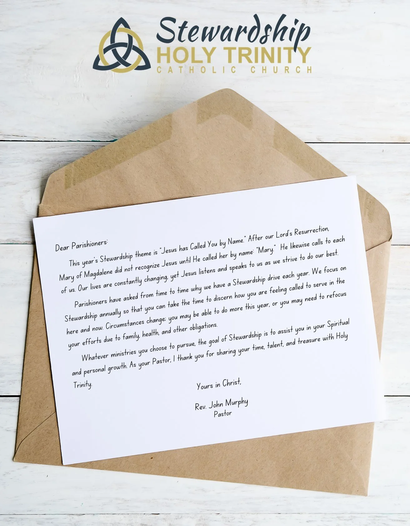 What is Stewardship? — Holy Trinity Catholic Church