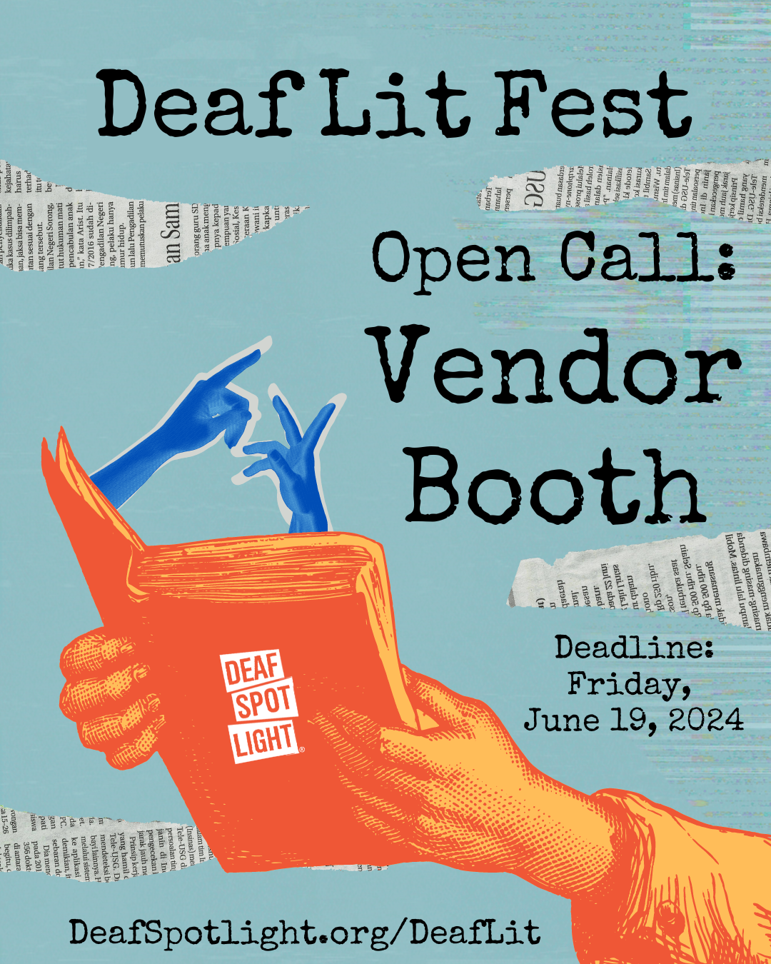 Deaf Lit Fest - spotlighting authors, poets and graphic novelists ...