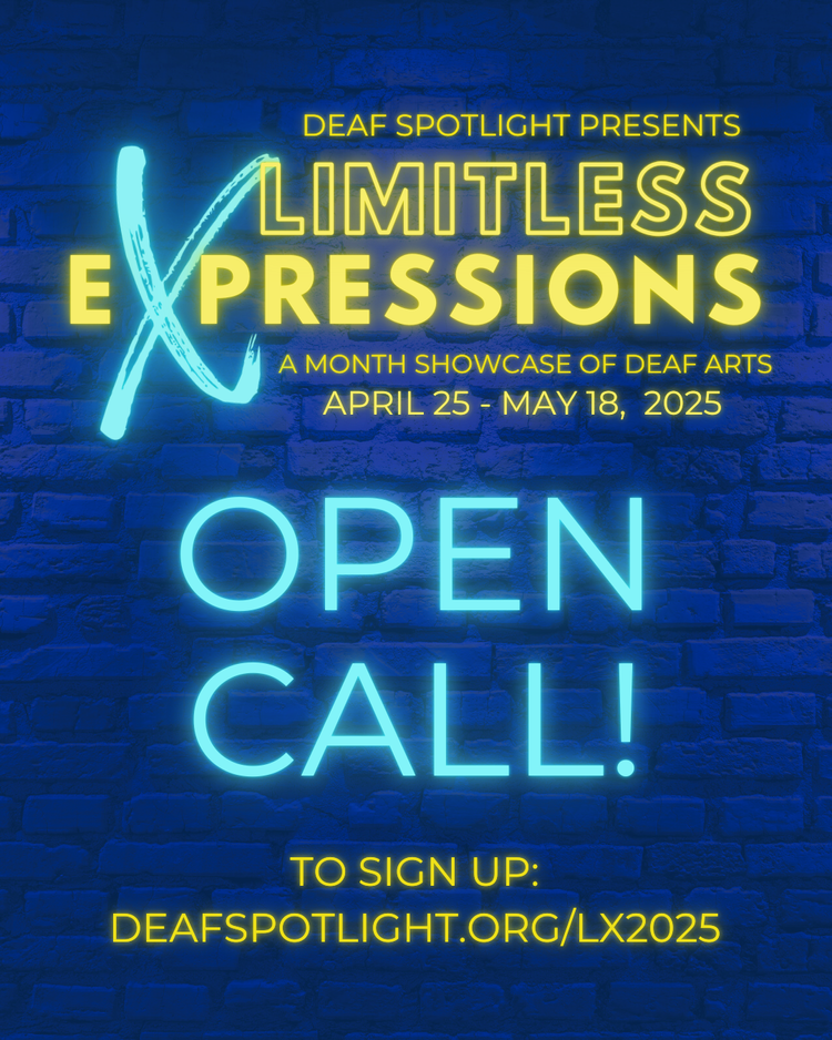 Deaf Spotlight | Producer | Curator | Collaborator | Visionary