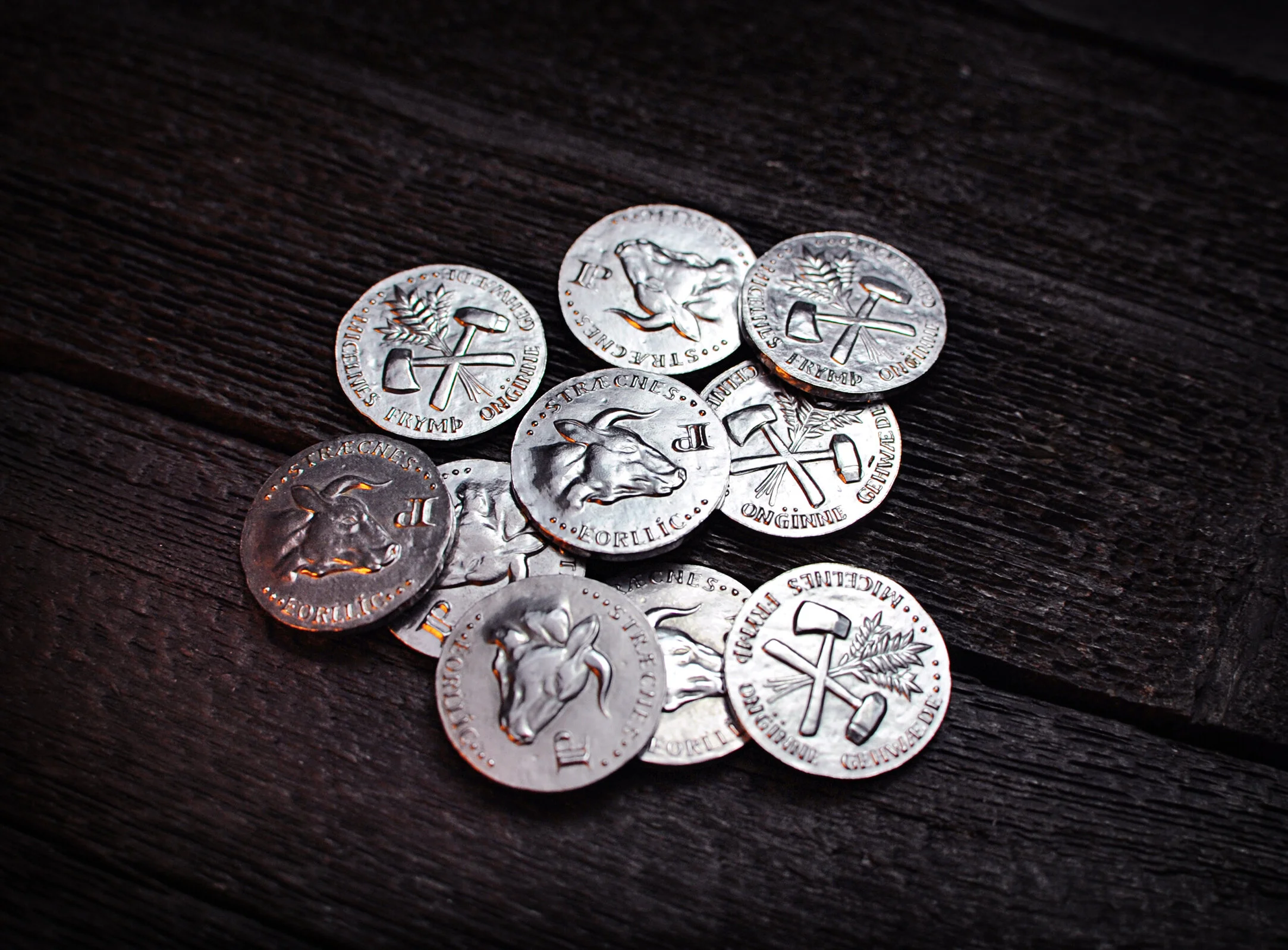 SHOP — Metal Fantasy RPG Coins, TrueBlack FORGE