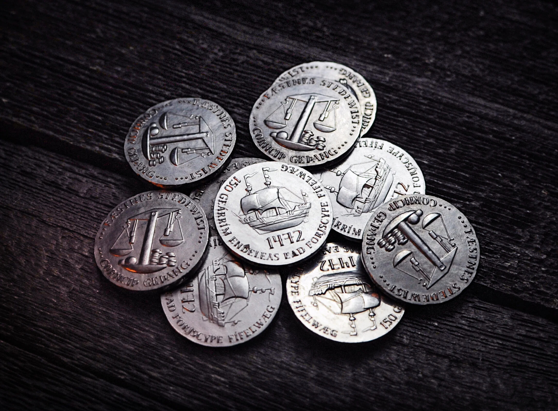 SHOP — Metal Fantasy RPG Coins, TrueBlack FORGE