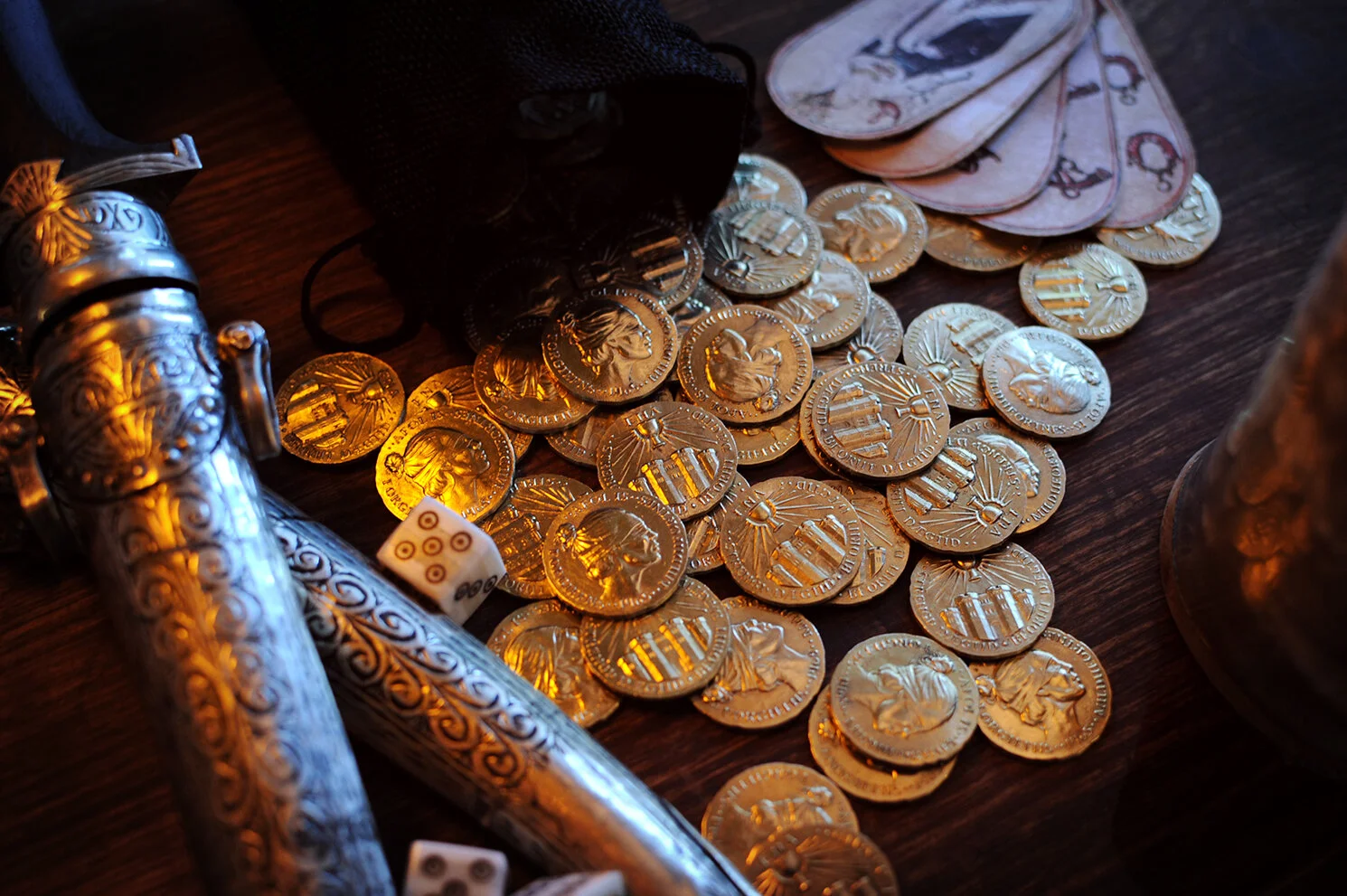 SHOP — Metal Fantasy RPG Coins, TrueBlack FORGE