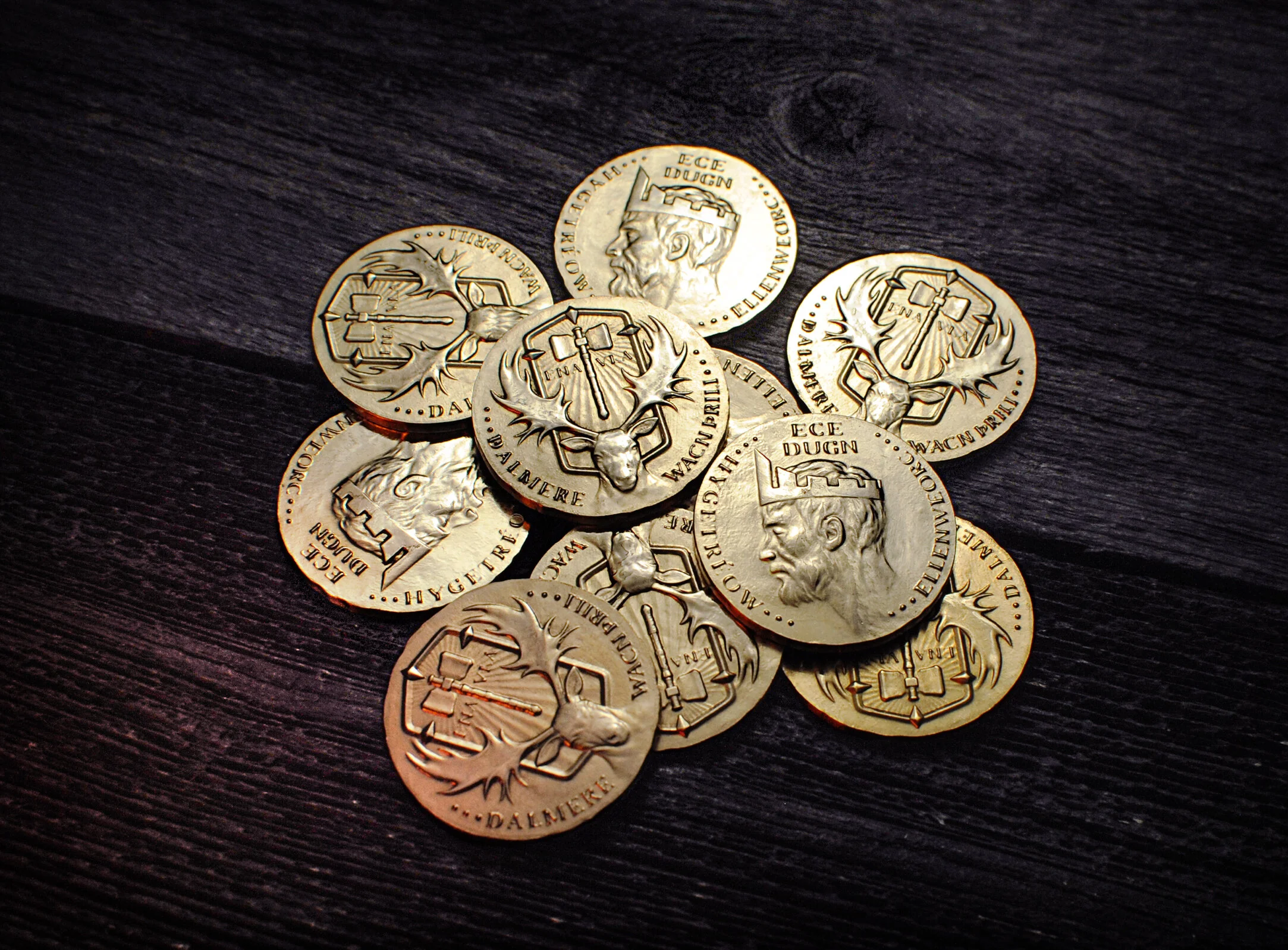 SHOP — Metal Fantasy RPG Coins, TrueBlack FORGE