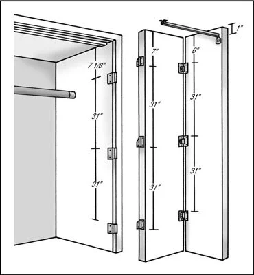 Landquist & Son custom and durable closet doors