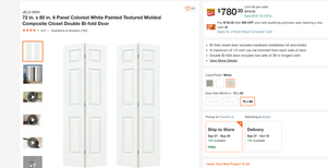 Landquist & Son custom and durable closet doors