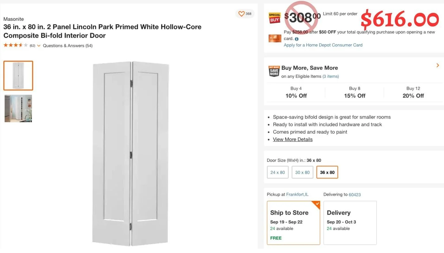 Landquist & Son custom and durable closet doors