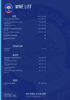 Menu - Drinks — Grange SLSC