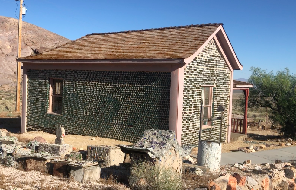 Rhyolite Ghost Town Bottle House