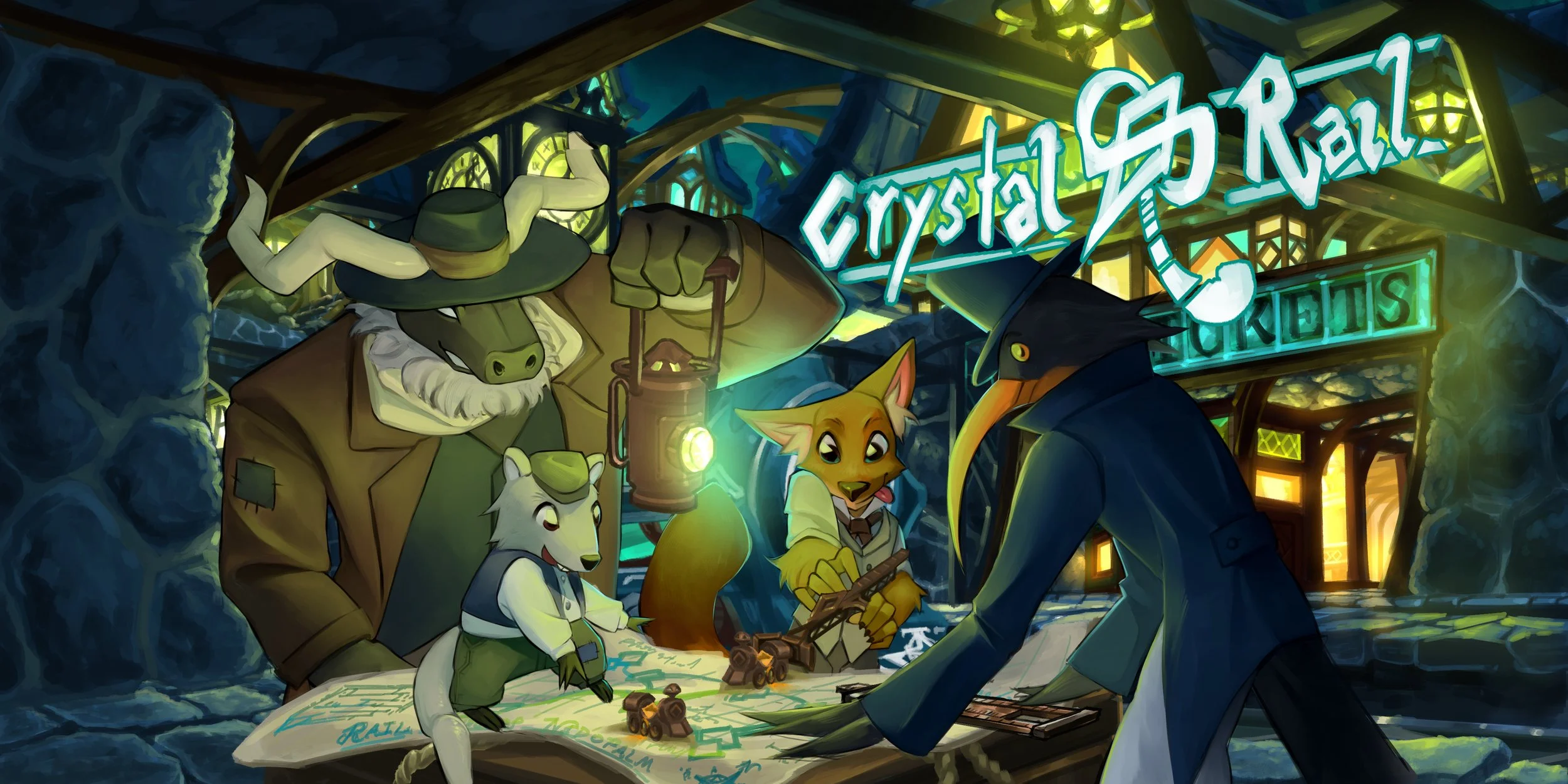 CrystalRail — Densetsu Productions