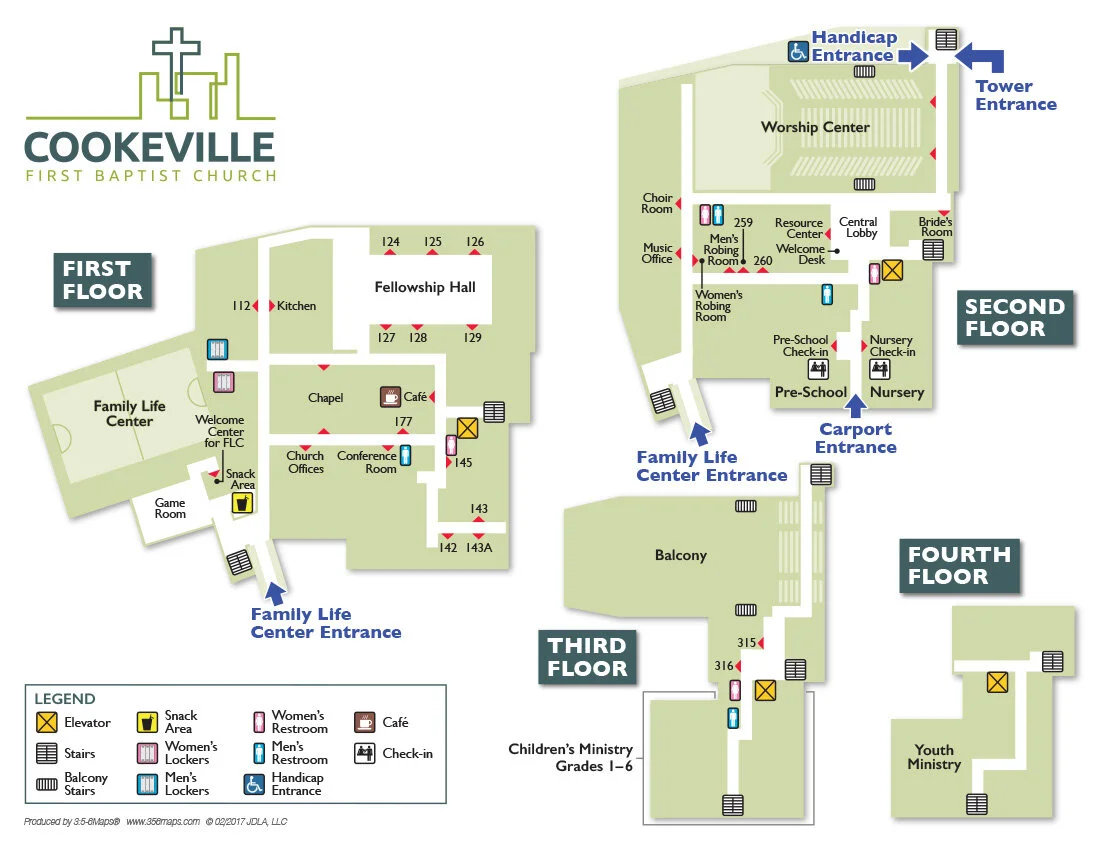Eastwood Mall Map