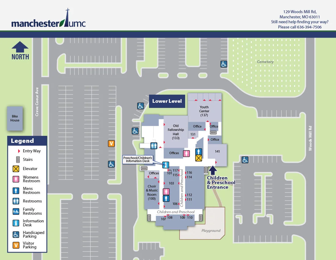 Manchester United Methodist – Manchester, MO — 356 Maps