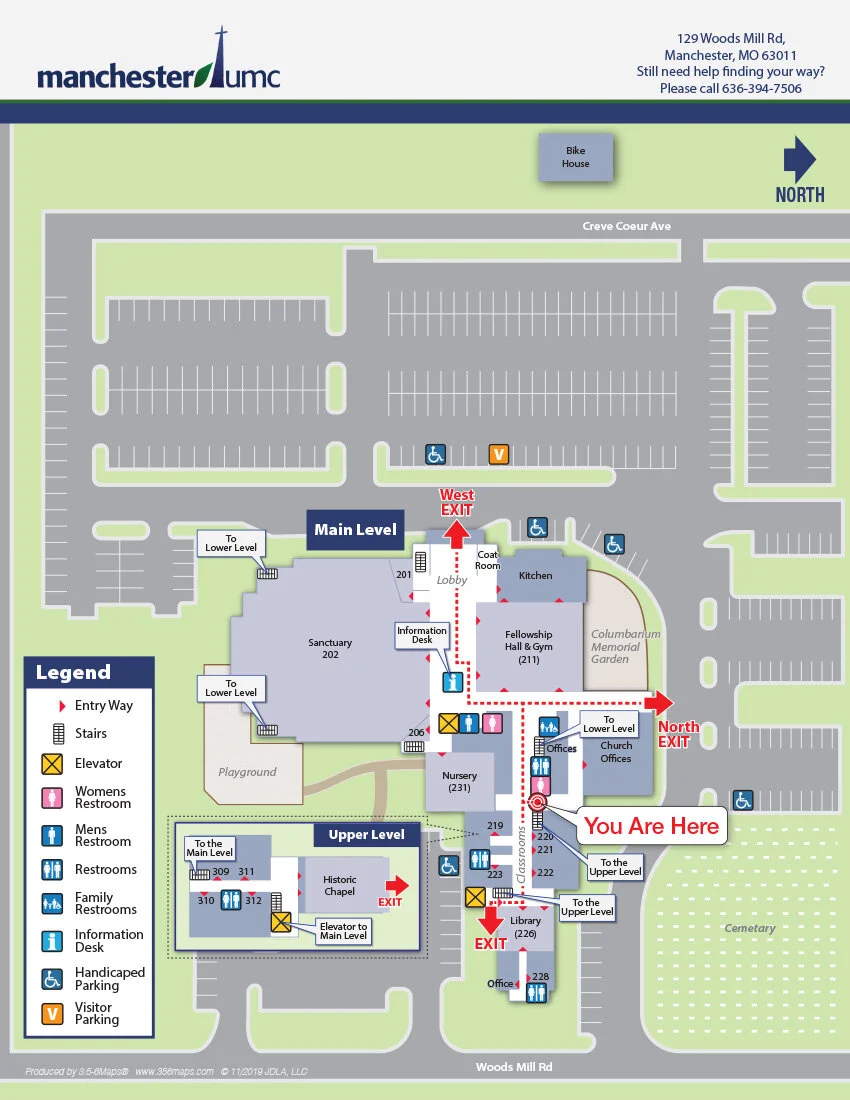 Manchester United Methodist – Manchester, MO — 356 Maps