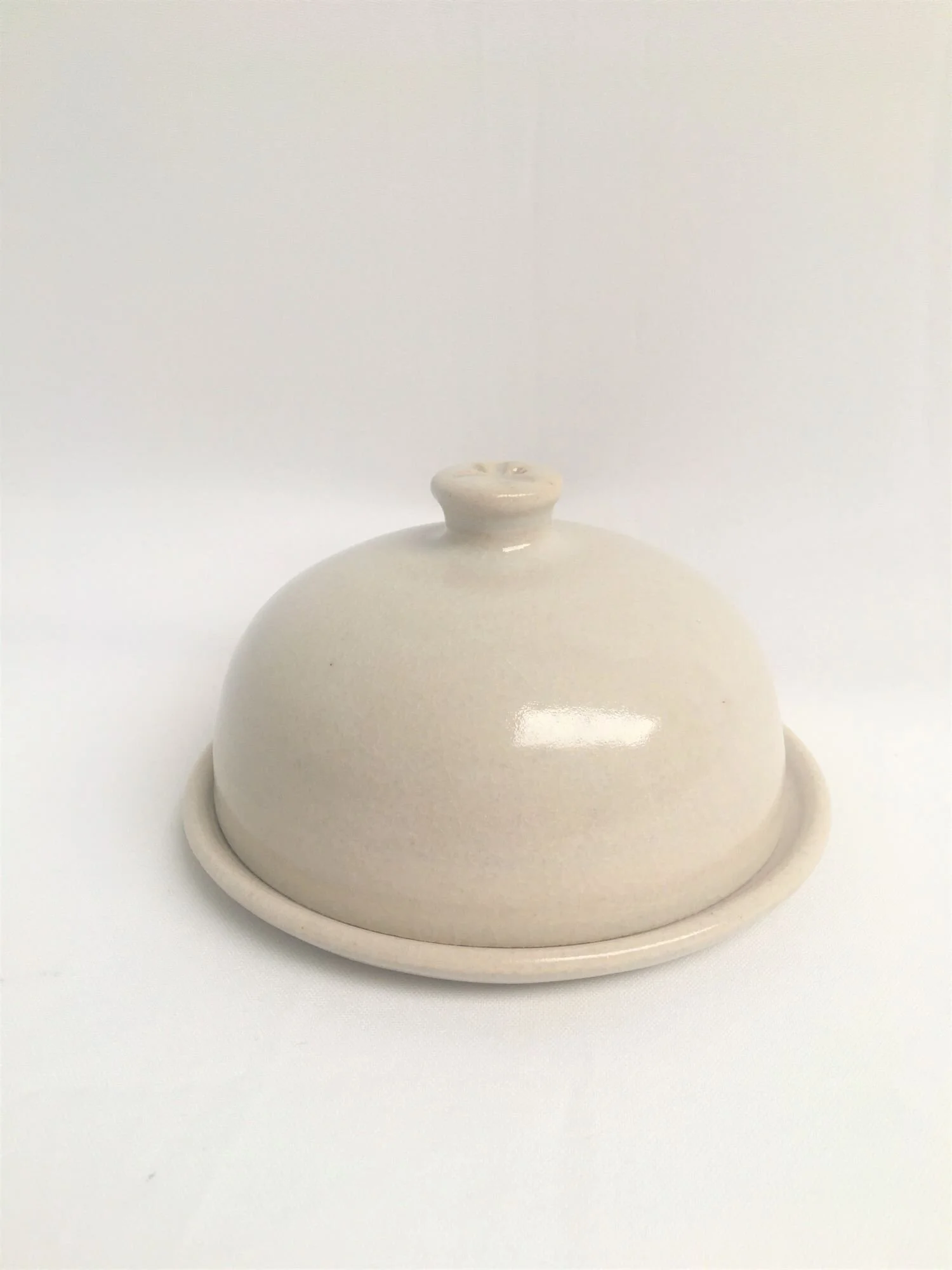 Butter dish stoneware pottery wheel thrown — Lindy Barletta Ceramics