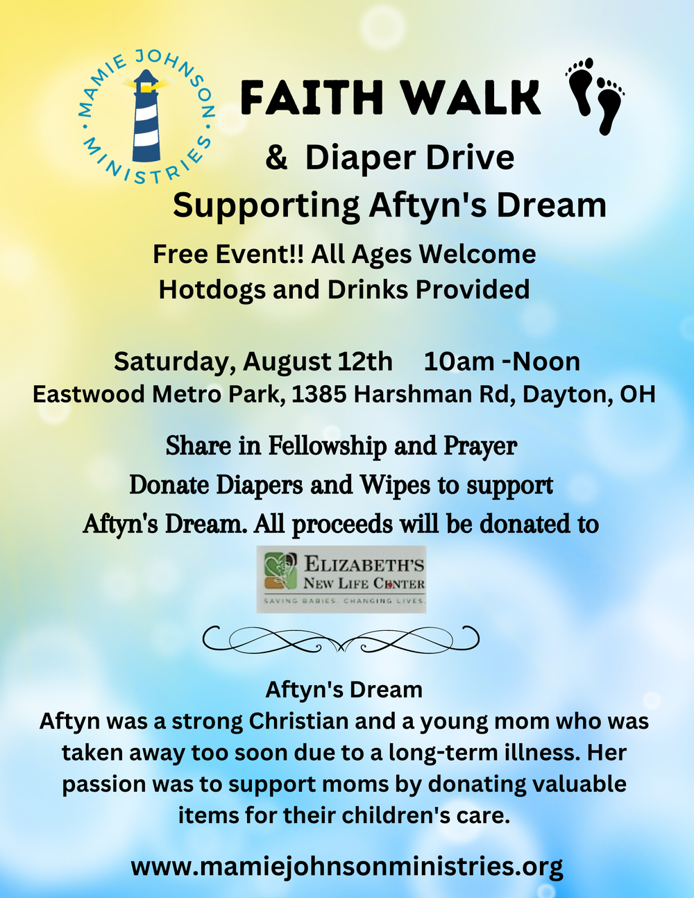 Faith Walk 2023 — Mamie Johnson Ministries