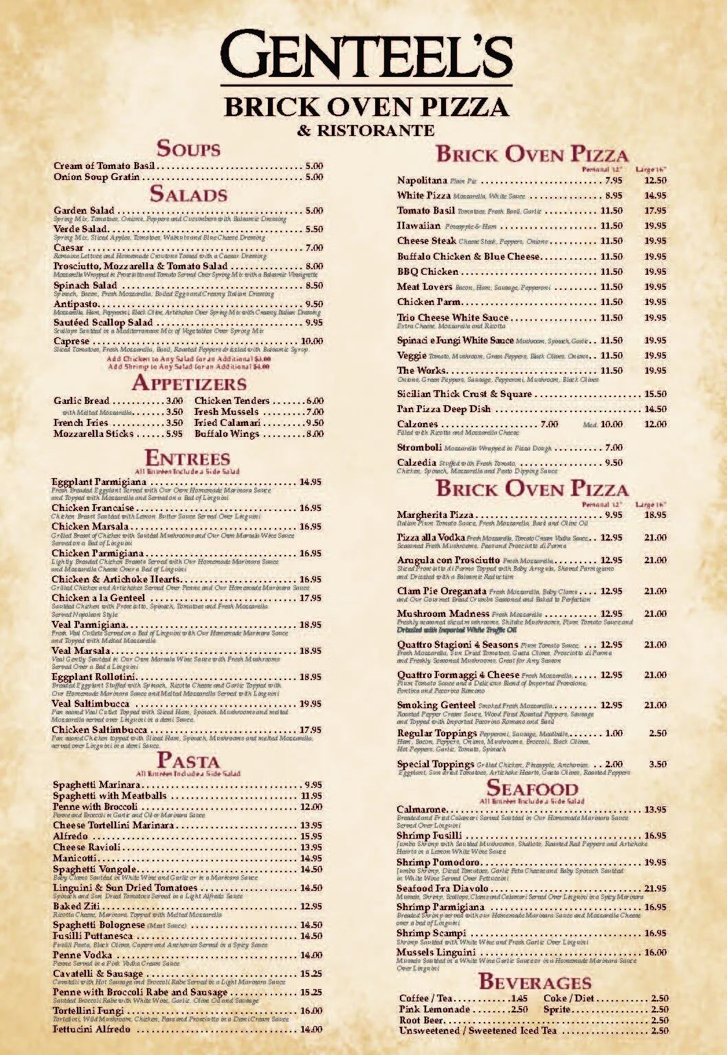 Menu Gallery — Greater Mercer Marketing