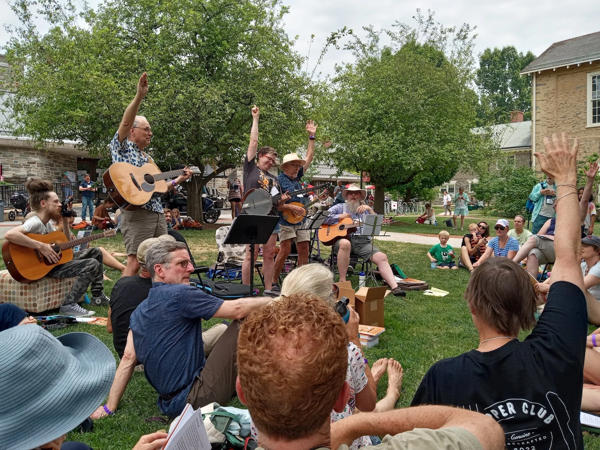 Folk Song Circle with Rise Up Singing — Bucks Quarter
