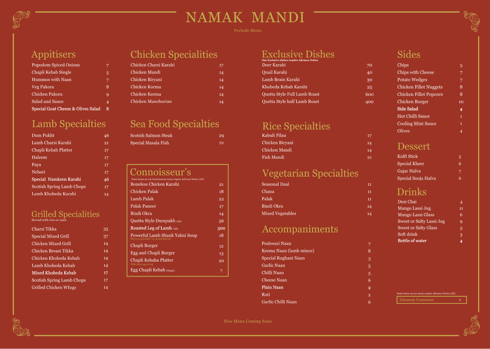 Namak Mandi | Restaurant & Venue