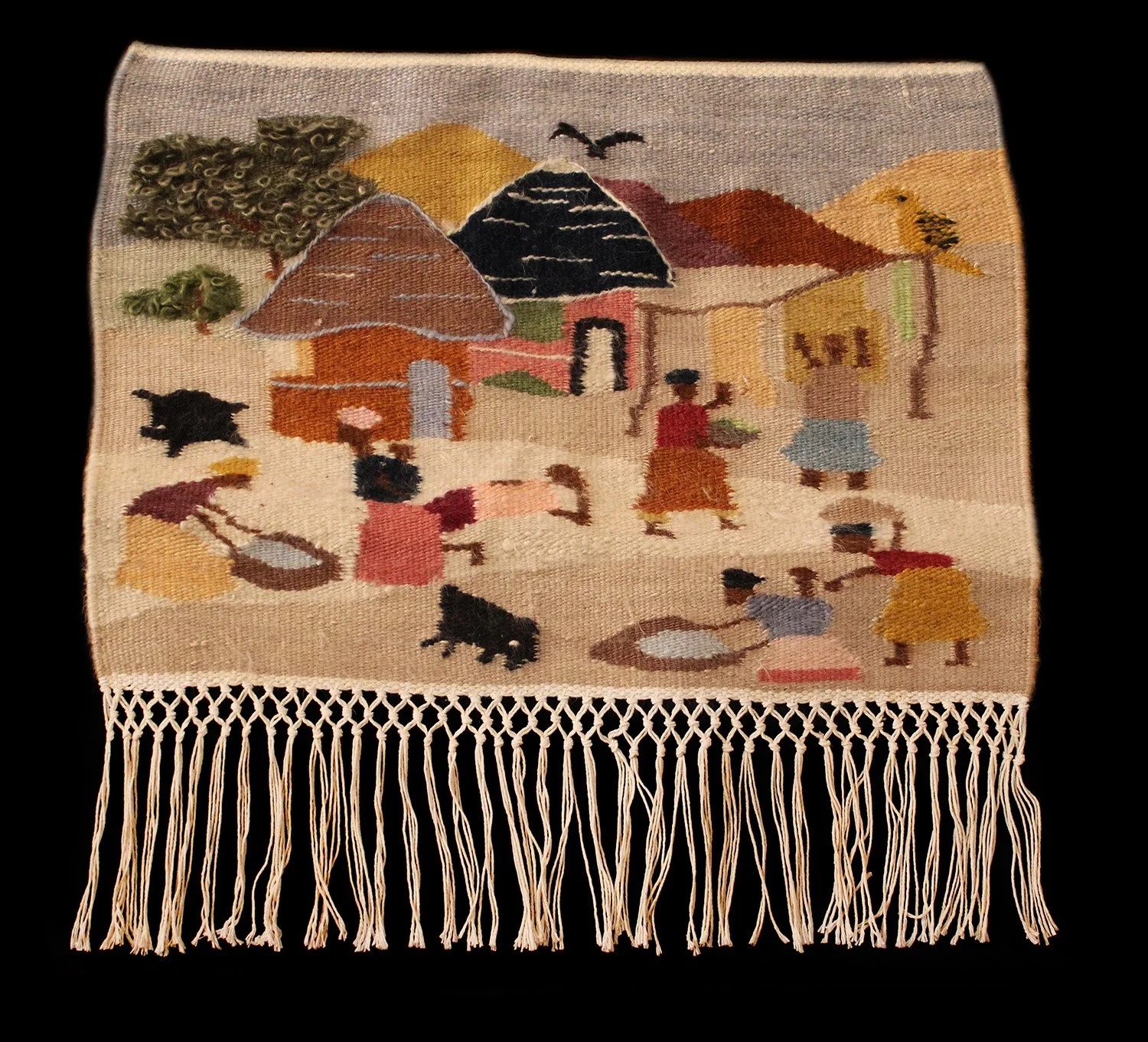 African Wool Rug — Animal Artistry