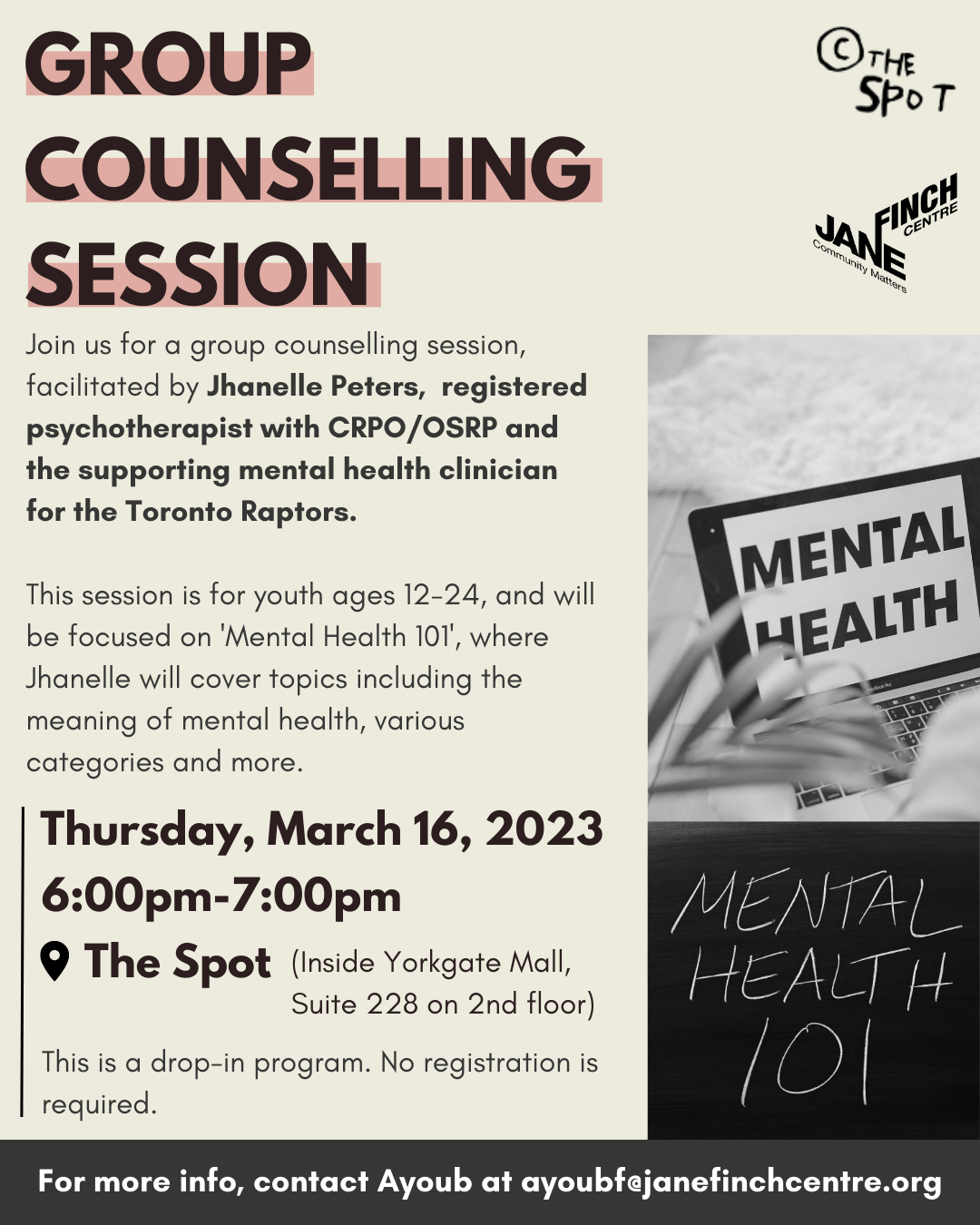 Program + Events — Jane/Finch Centre