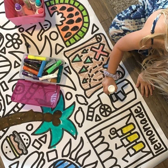 Giant Art Banners - Friends Art Lab