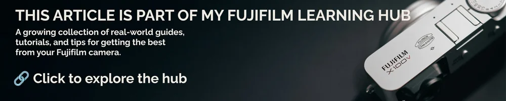 How to Backup Fujifilm Camera Settings (and Restore Them)