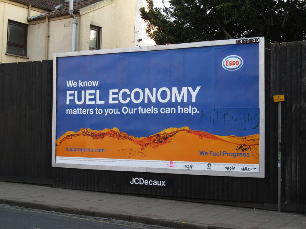 Fossil Fuel Advertising — Badvertising