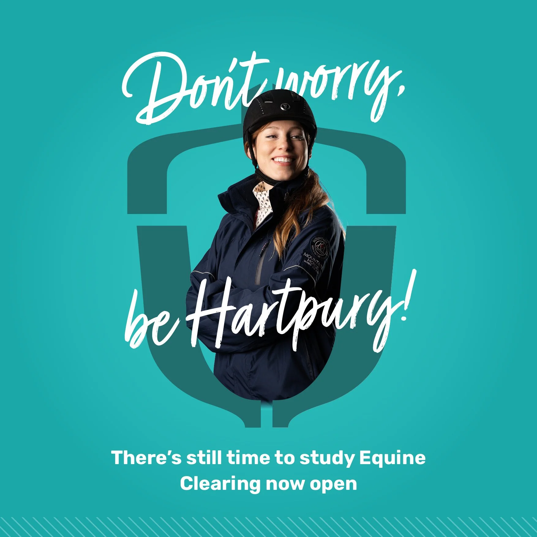 Hartpury University - Campaign Creative, Clearing Student Recruitment, Concepts — Glassup and Stoski