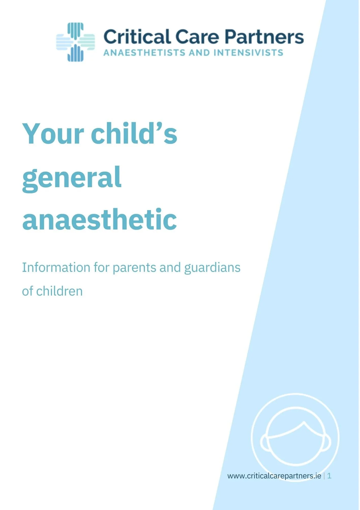 Paediatric Anaesthetic — Critical Care Partners