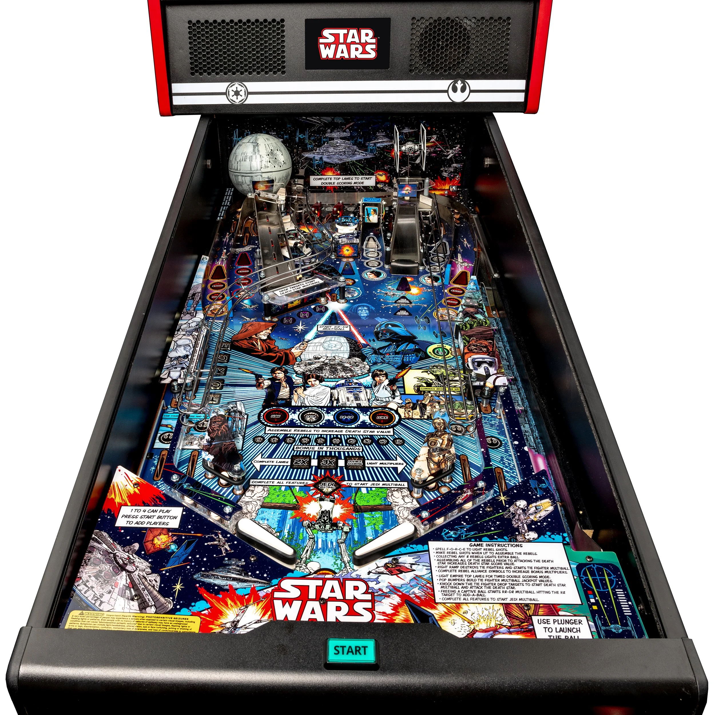 For Sale Stern Star Wars Premium Edition Pinball Machine Online ...