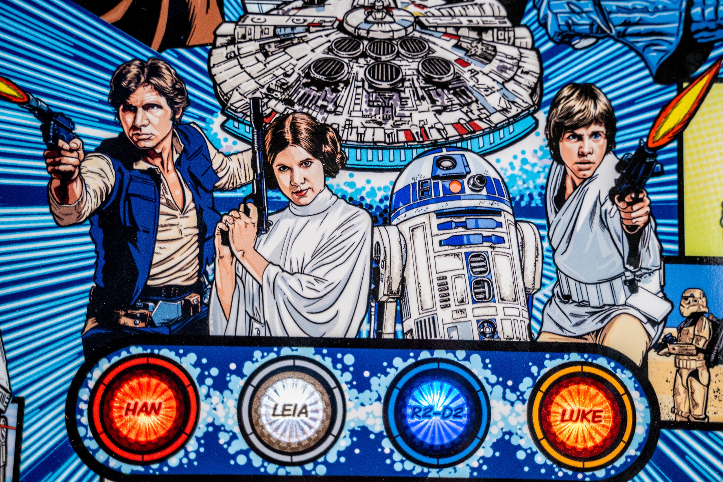 Stern Pinball Star Wars Comic Art Home Edition Pinball Machine for sale ...