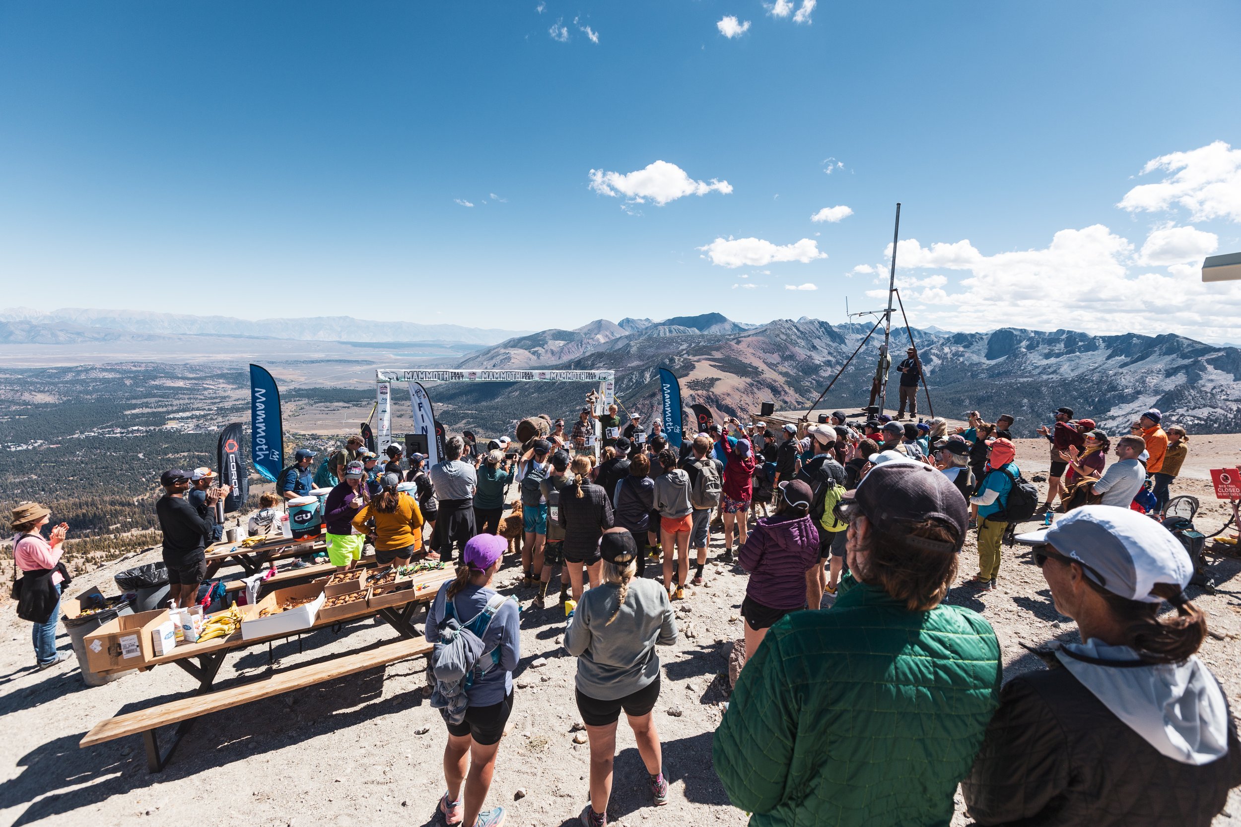 Summit Ceremony — Mammoth Trail Fest