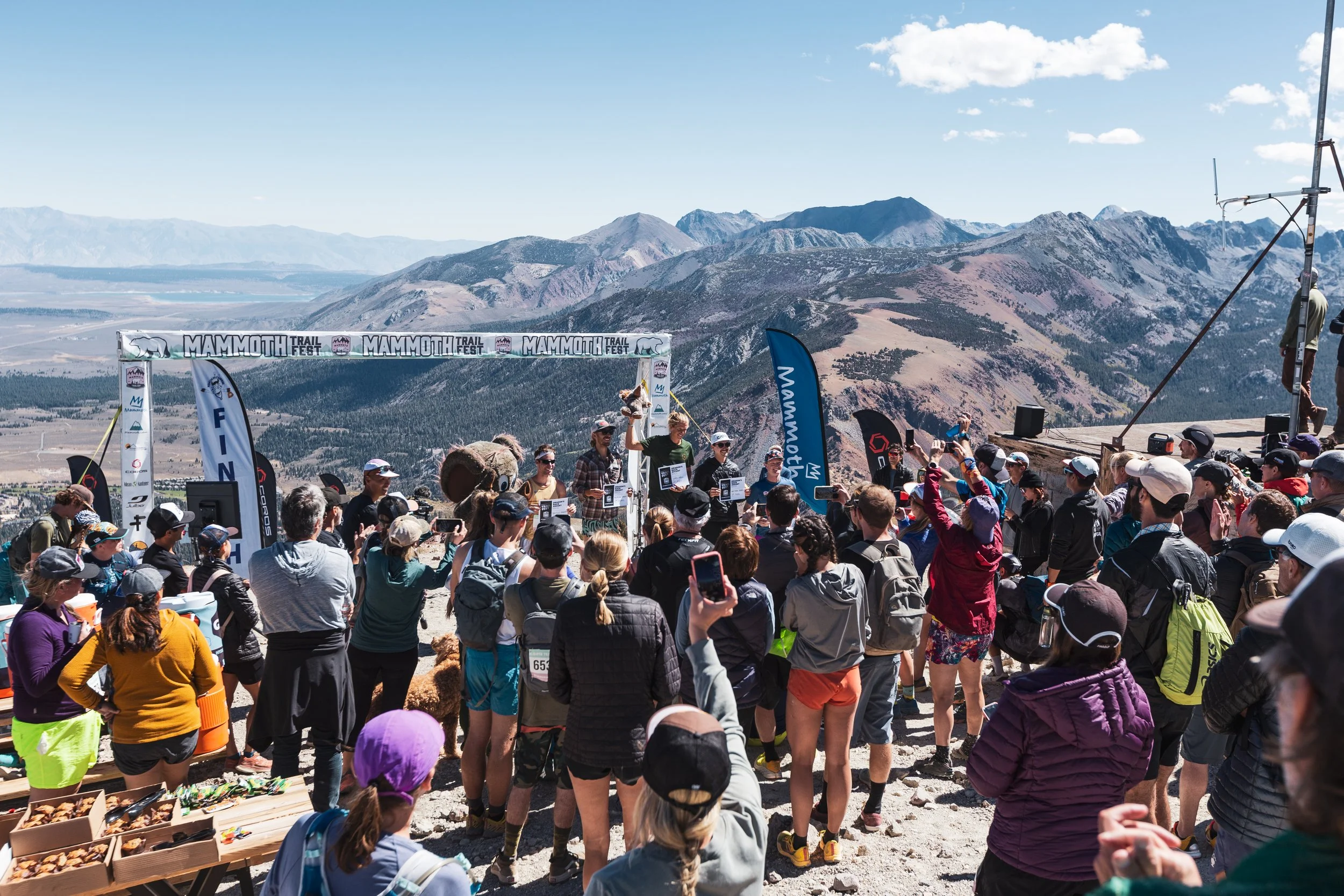 Summit Ceremony — Mammoth Trail Fest
