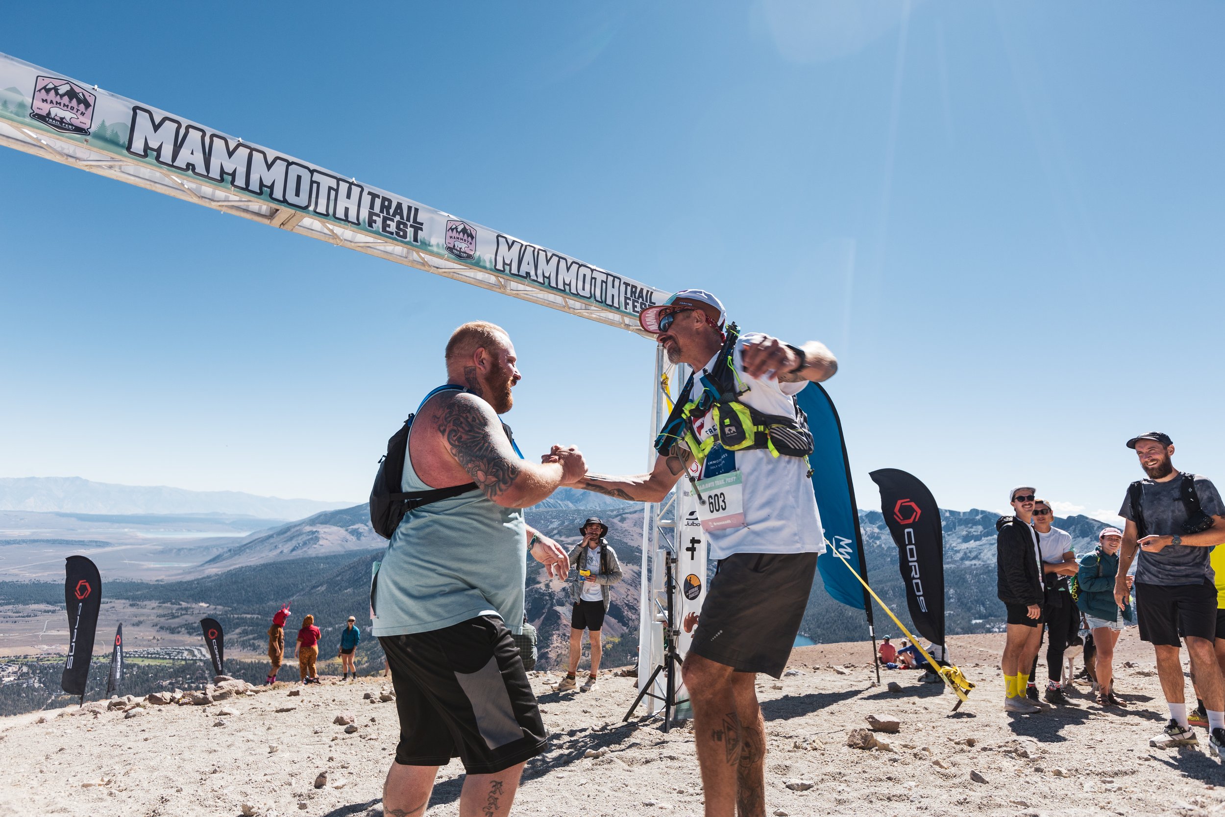 Summit Ceremony — Mammoth Trail Fest
