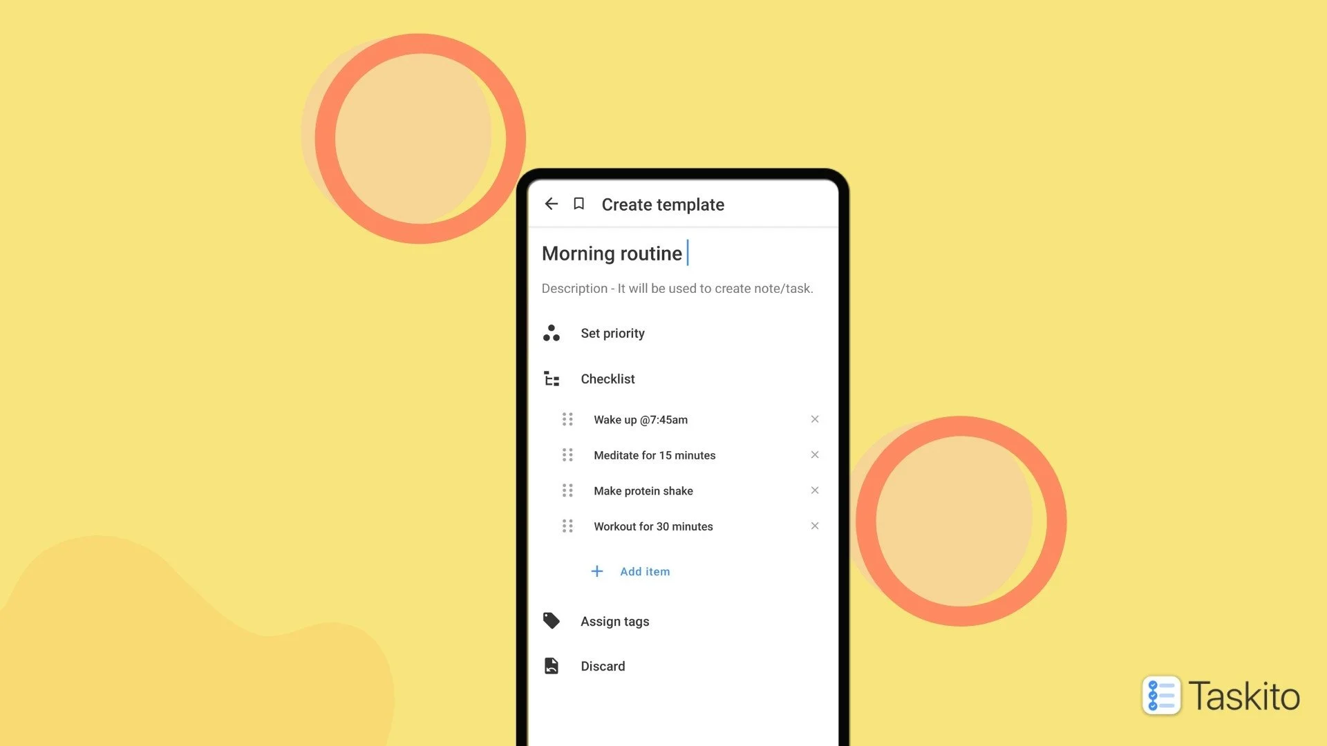 Daily To-Do List Planner with Taskito