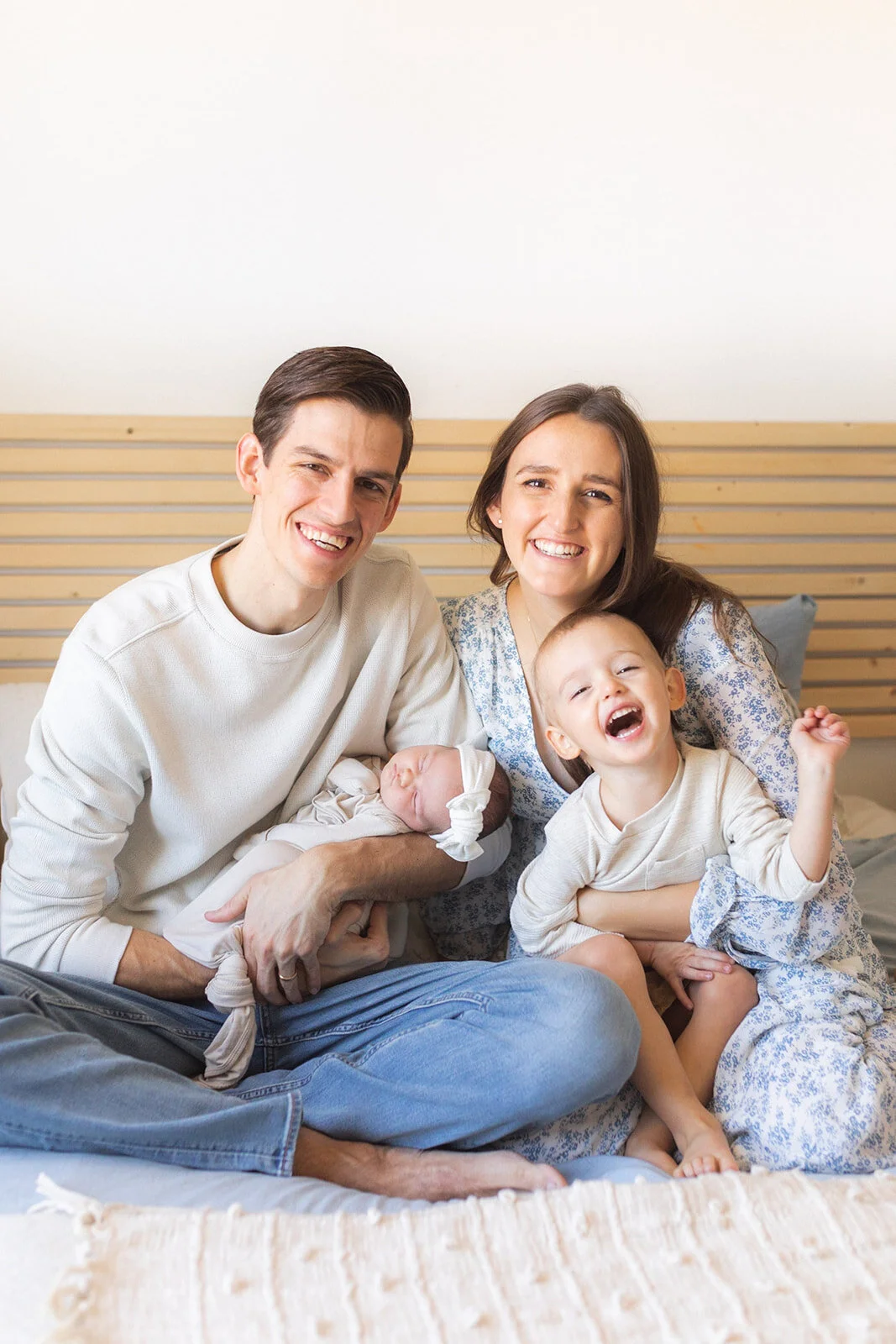 Family Lifestyle Newborn Photos - Baby Macy — L E F Photo